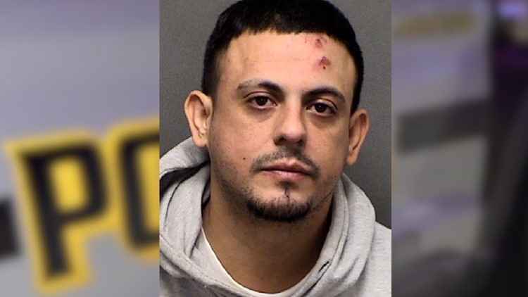 Man arrested for running into not one, but two police officers | kens5.com