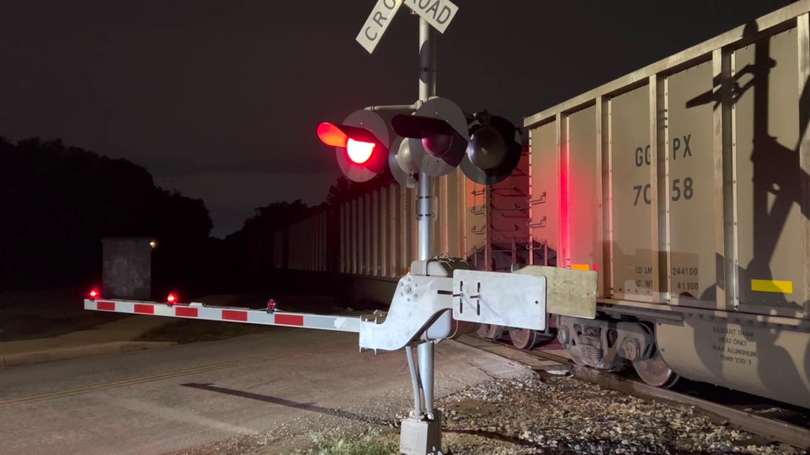 Man hospitalized in critical condition after being struck by train ...