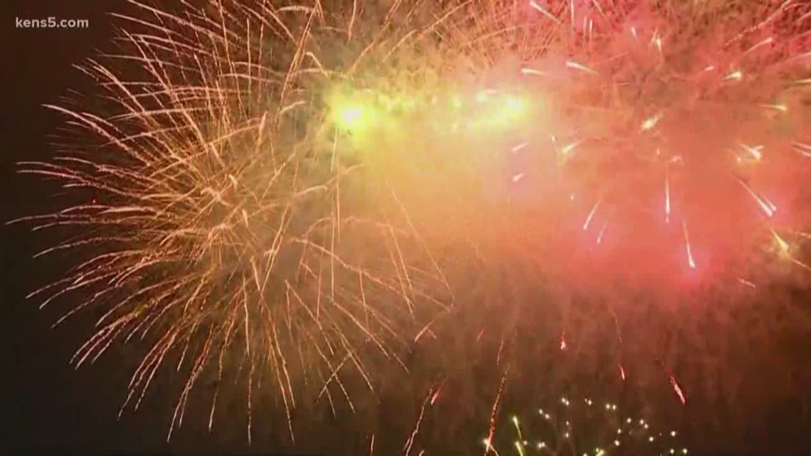 How San Antonio put on the biggest fireworks display in Alamo City ...