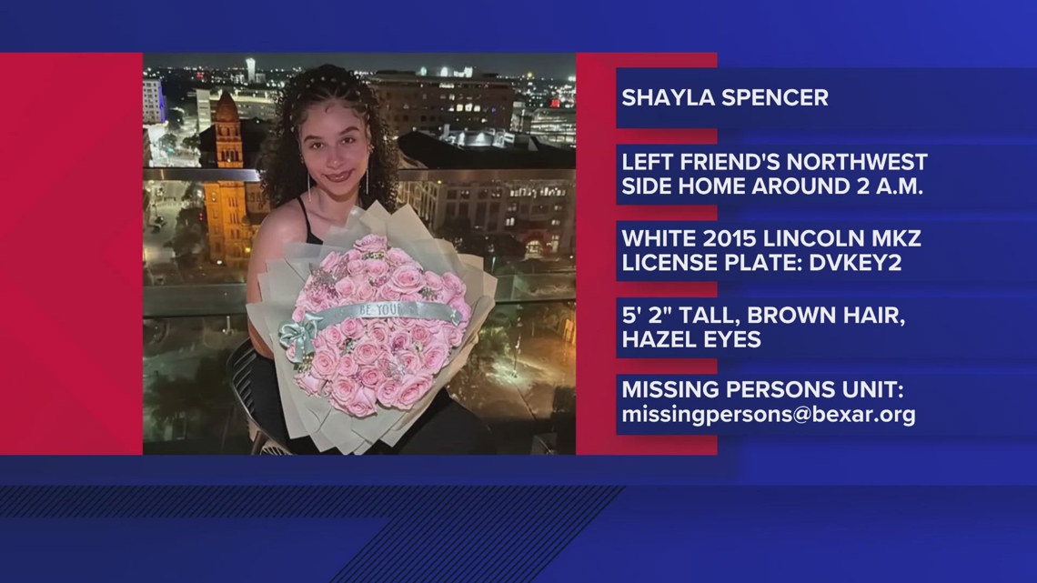 BCSO looking for 19-year-old woman last seen leaving her friend's house | kens5.com