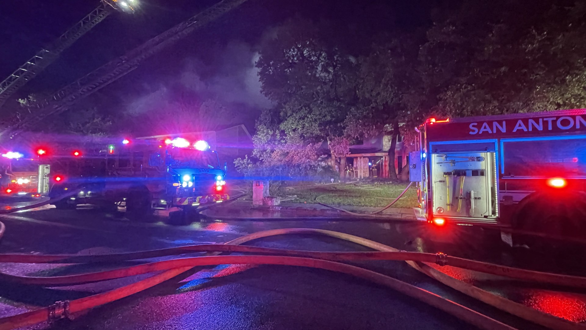 Two women rescued from blazing home on northwest side | kens5.com