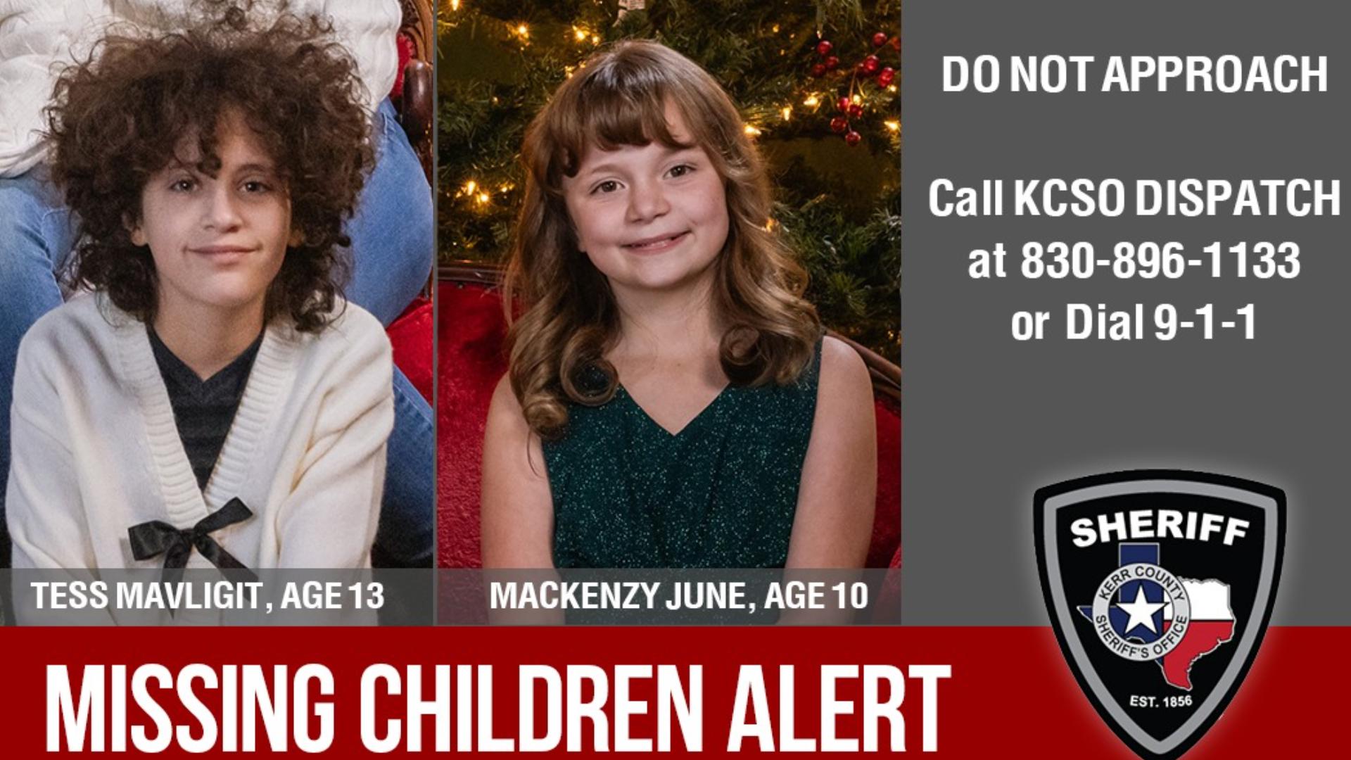 AMBER Alert cancelled as two Ingram children have been found | kens5.com