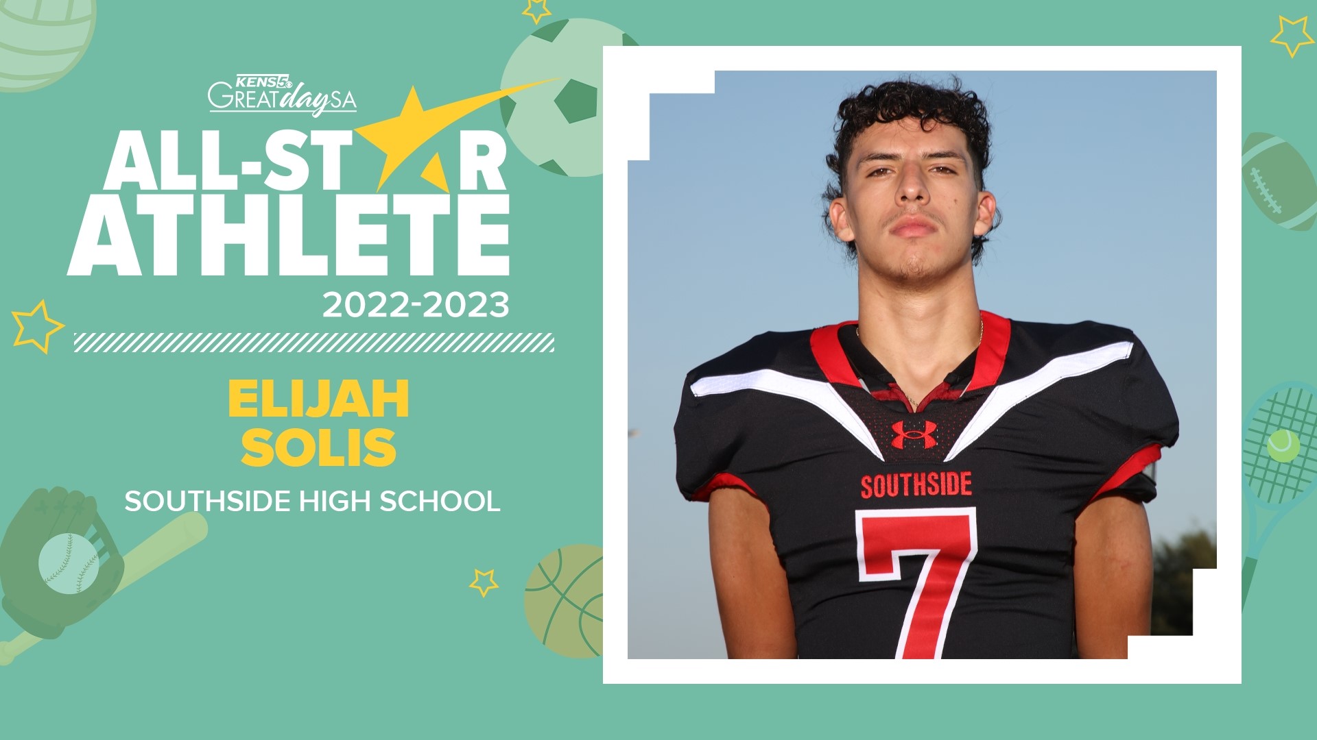 All-Star Athlete: Southside High School's Elijah Solis | Great Day SA ...