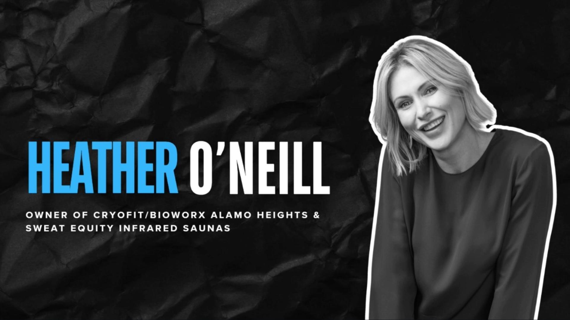 Raining Threes | Heather O’Neill of Sweat Equity | kens5.com