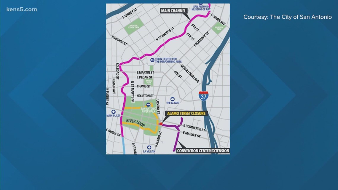 River Walk to be drained as part of maintenance program | kens5.com