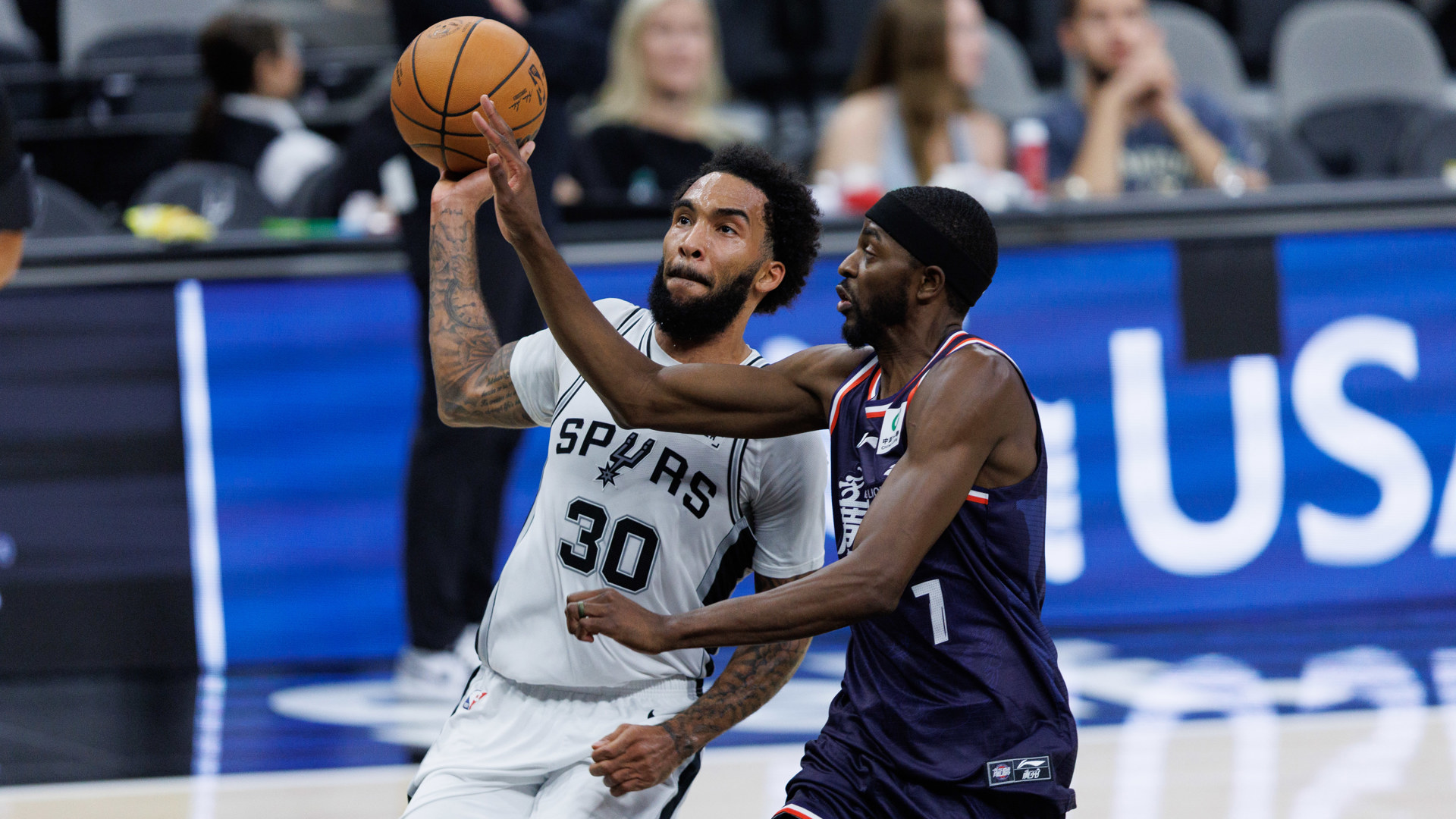 Spurs win preseason opener, beat visiting China team 119-88 | kens5.com