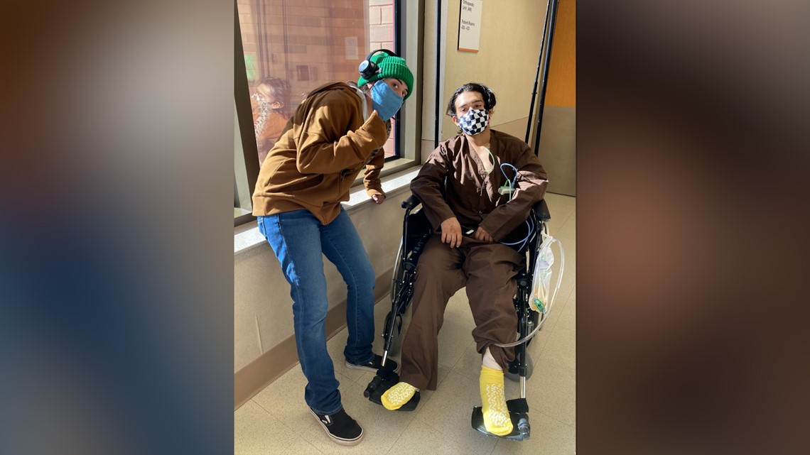 'Counting my blessings' | Hit-and-run victim on road to recovery ...