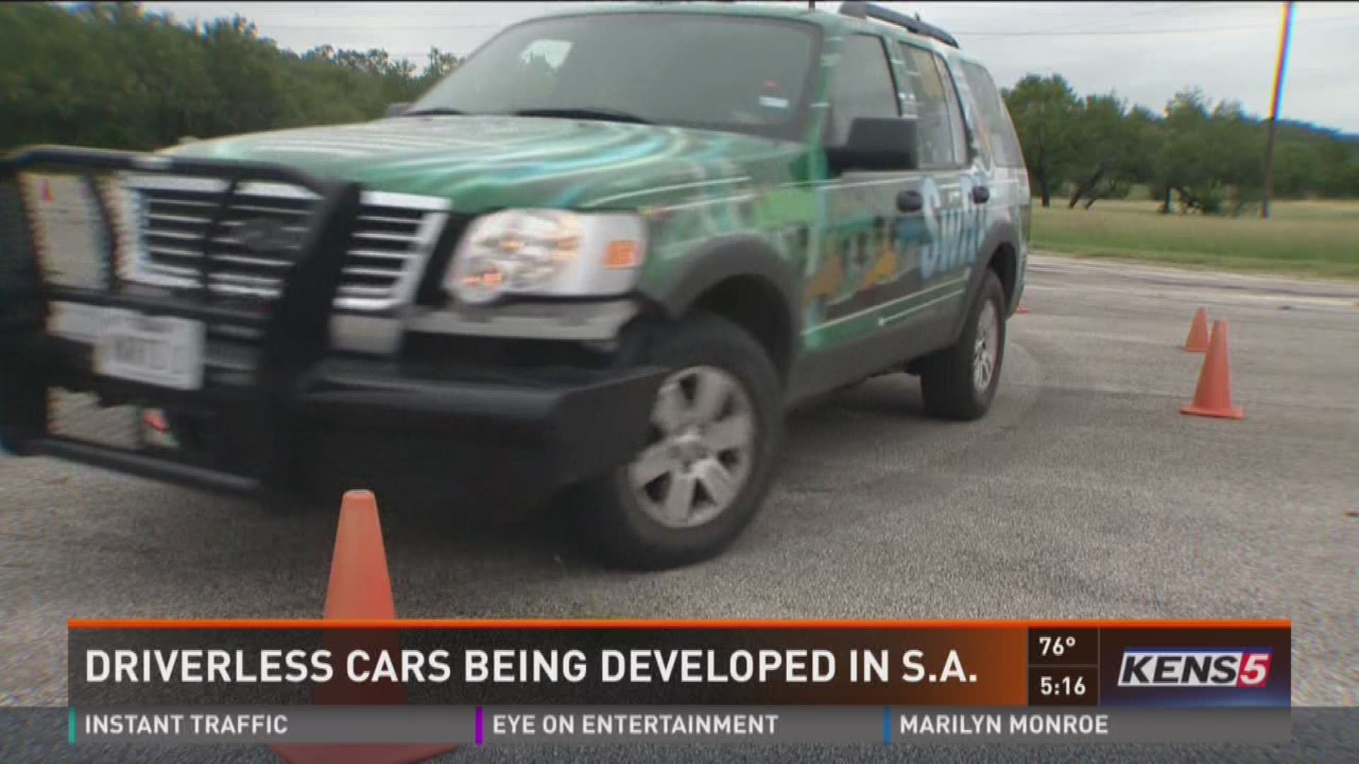 Southwest Research Institute's first driverless car turns 10 years old ...