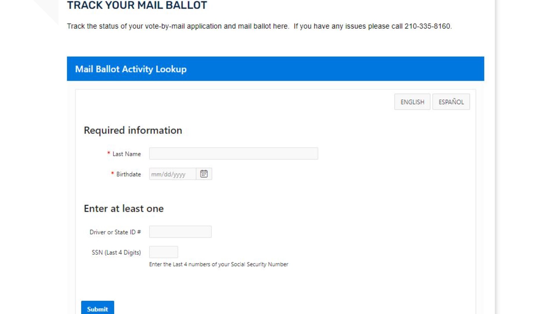 New online tool allows San Antonio voters to track their ballots ...