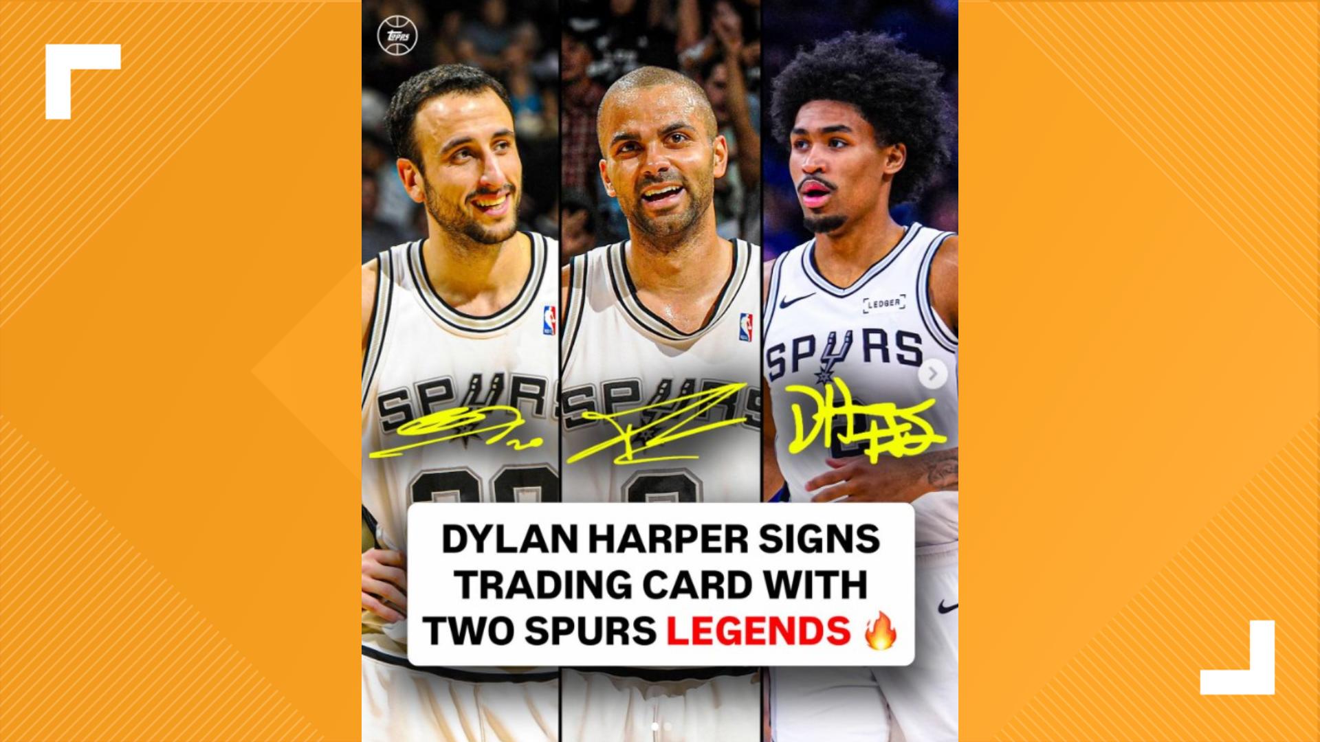 LOOK: Topps to release new autographed card featuring Spurs' Dylan ...
