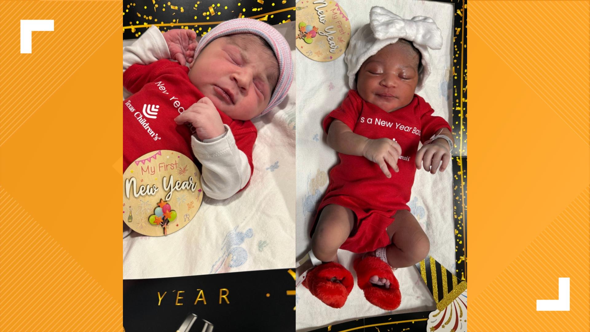 Hello, 2026! Meet Texas Children’s first babies of the New Year | kens5.com