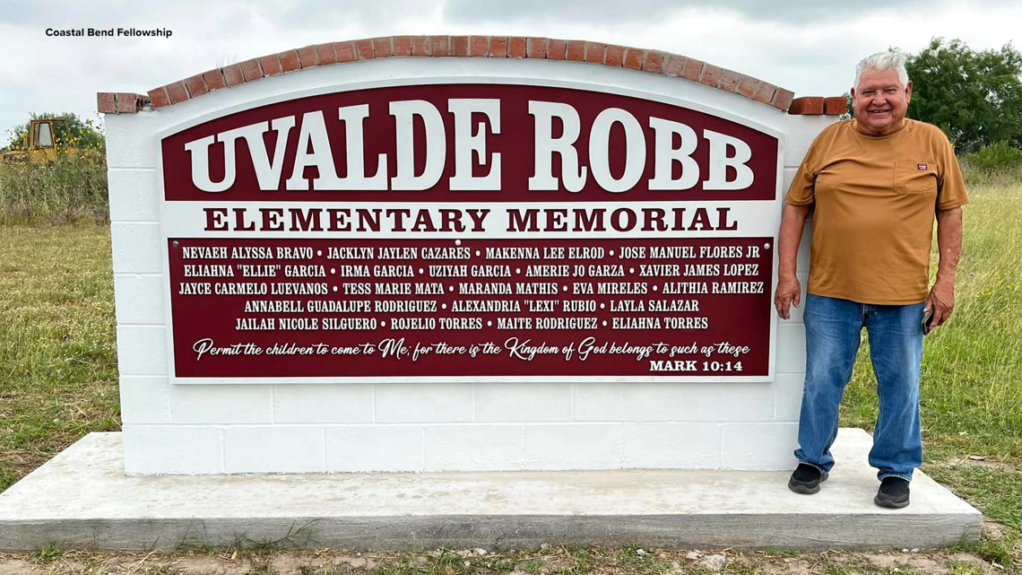 A permanent memorial for Uvalde victims is nearing completion | kens5.com