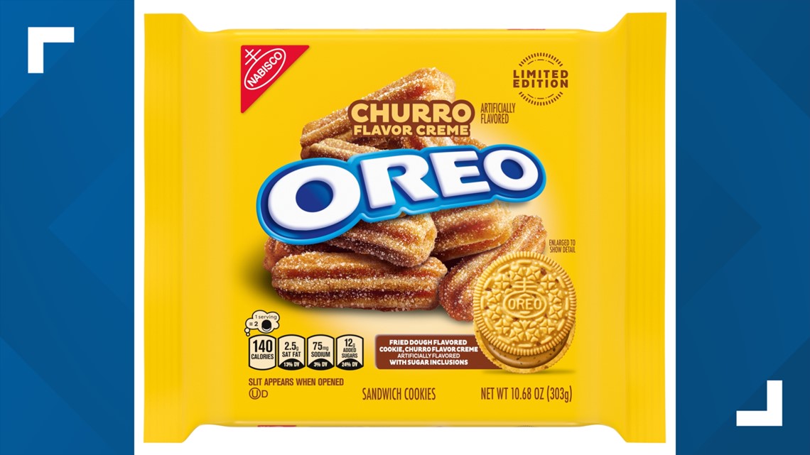 Oreo reveals new churro-flavored cookies | kens5.com
