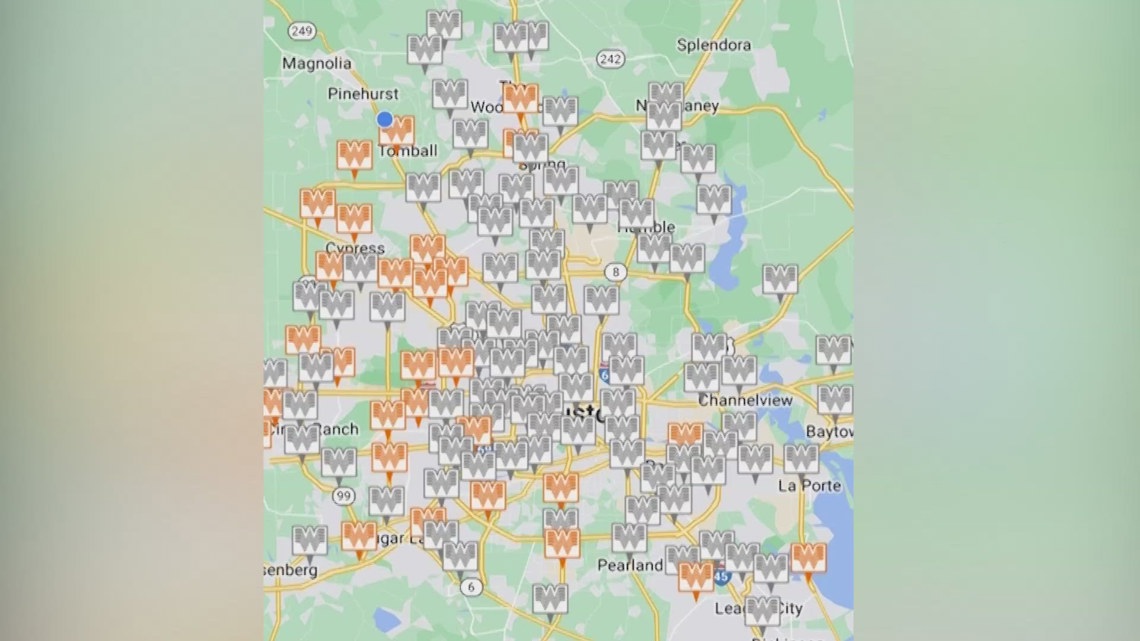 Whataburger app acts as power outage map for Houston residents still in ...