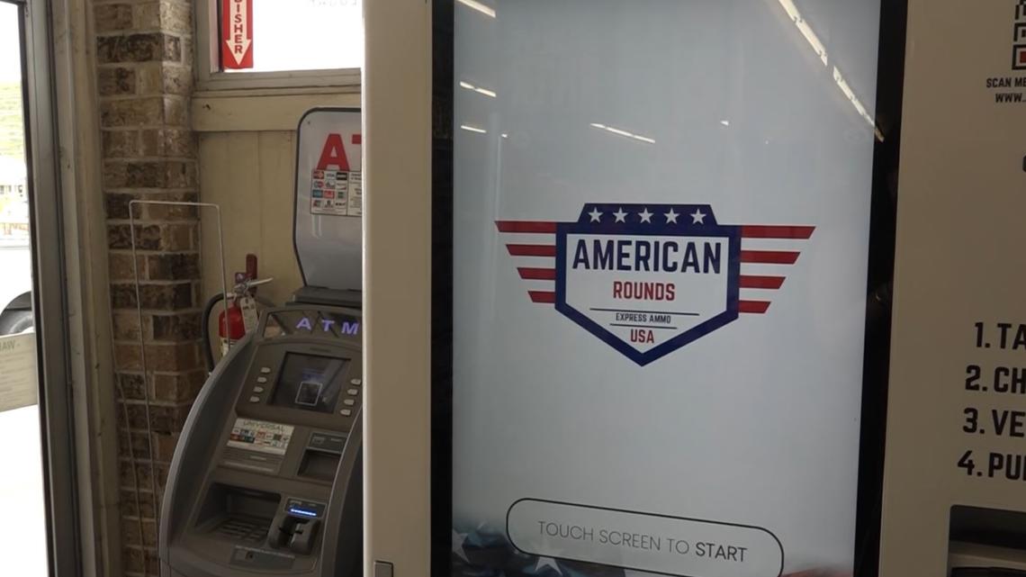 Vending machines selling gun ammunition in Texas | kens5.com