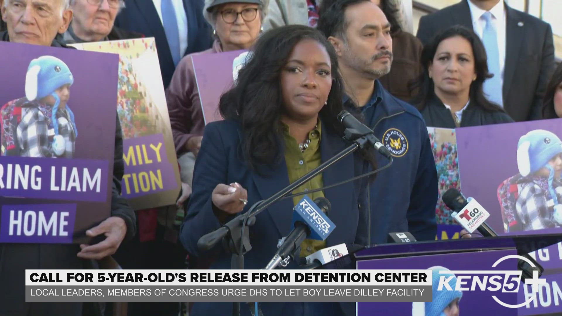 'We won’t fund this': Crockett blasts Dilley detention conditions for ...