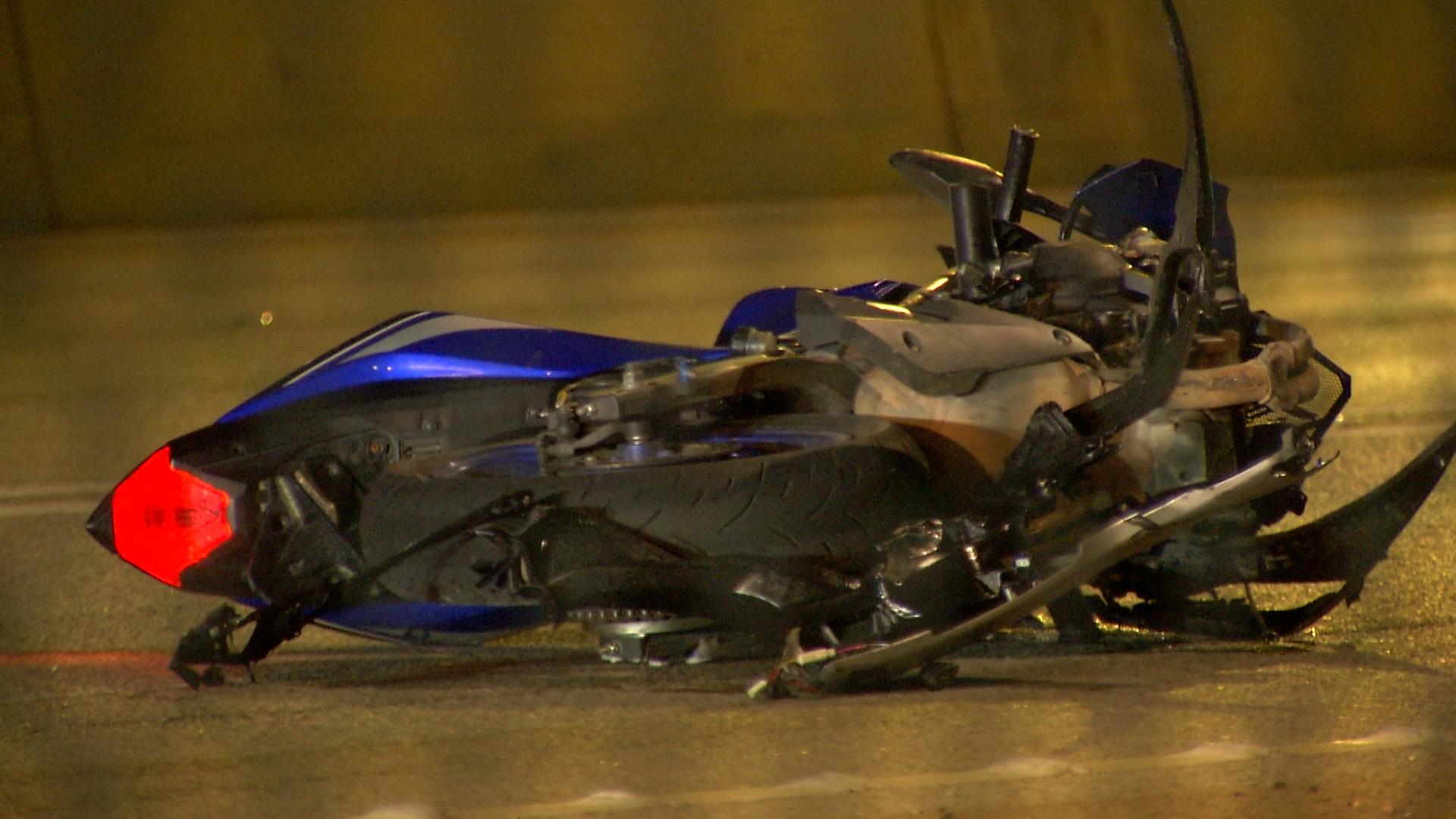 Motorcyclist critically injured after high-speed crash in north San ...