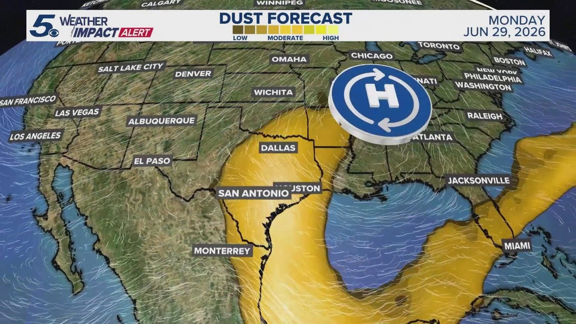 Saharan Dust is headed to San Antonio: Here's what to expect | kens5.com