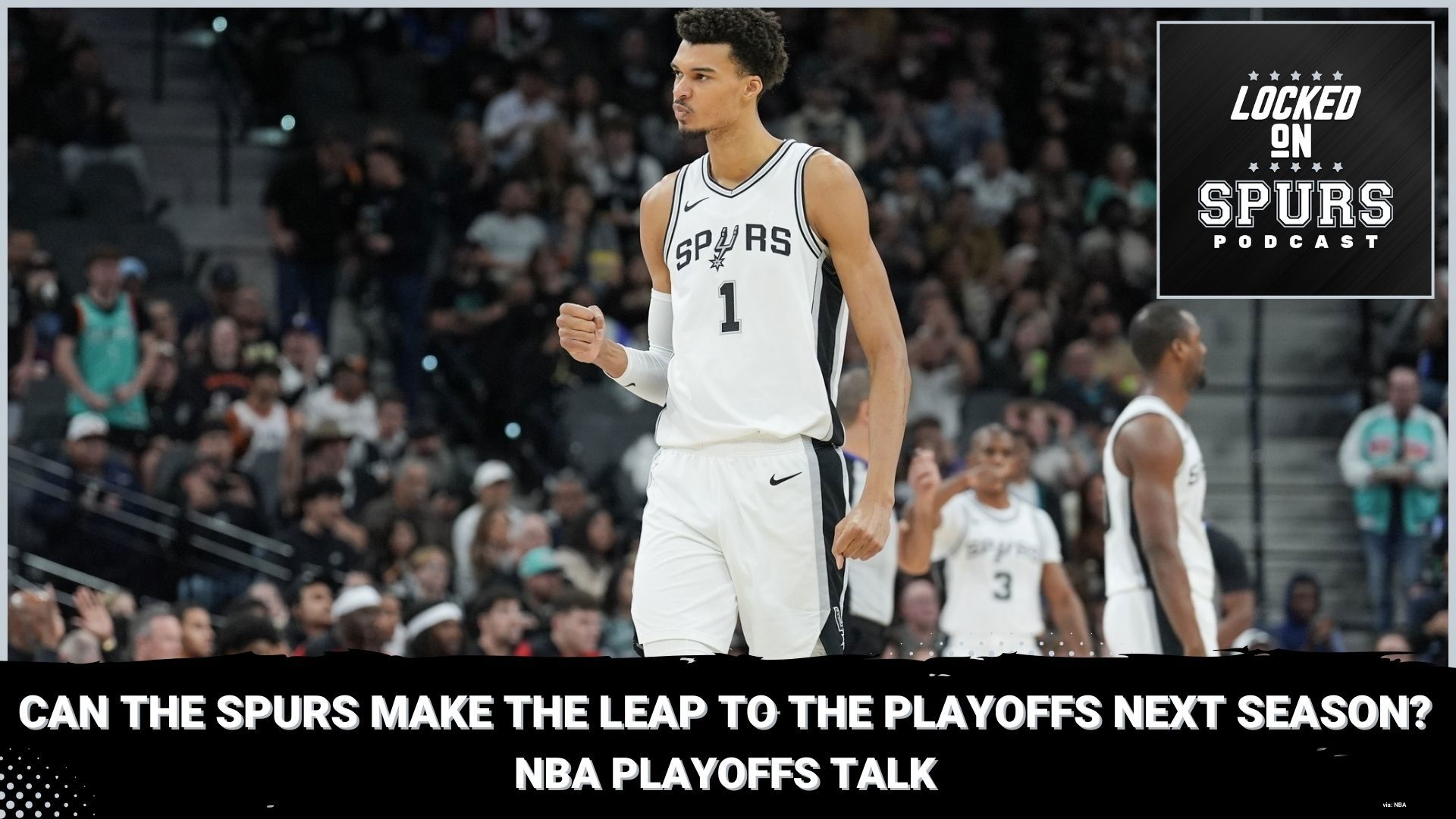 Spurs teammates congratulate Stephon Castle on NBA Rookie of the Year ...