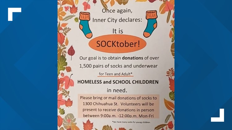 Donate socks and undies for folks in need | kens5.com