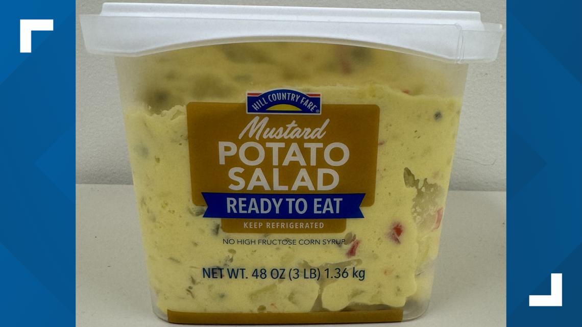 RECALL ALERT: Potato salad sold at H-E-B could have hard plastic ...