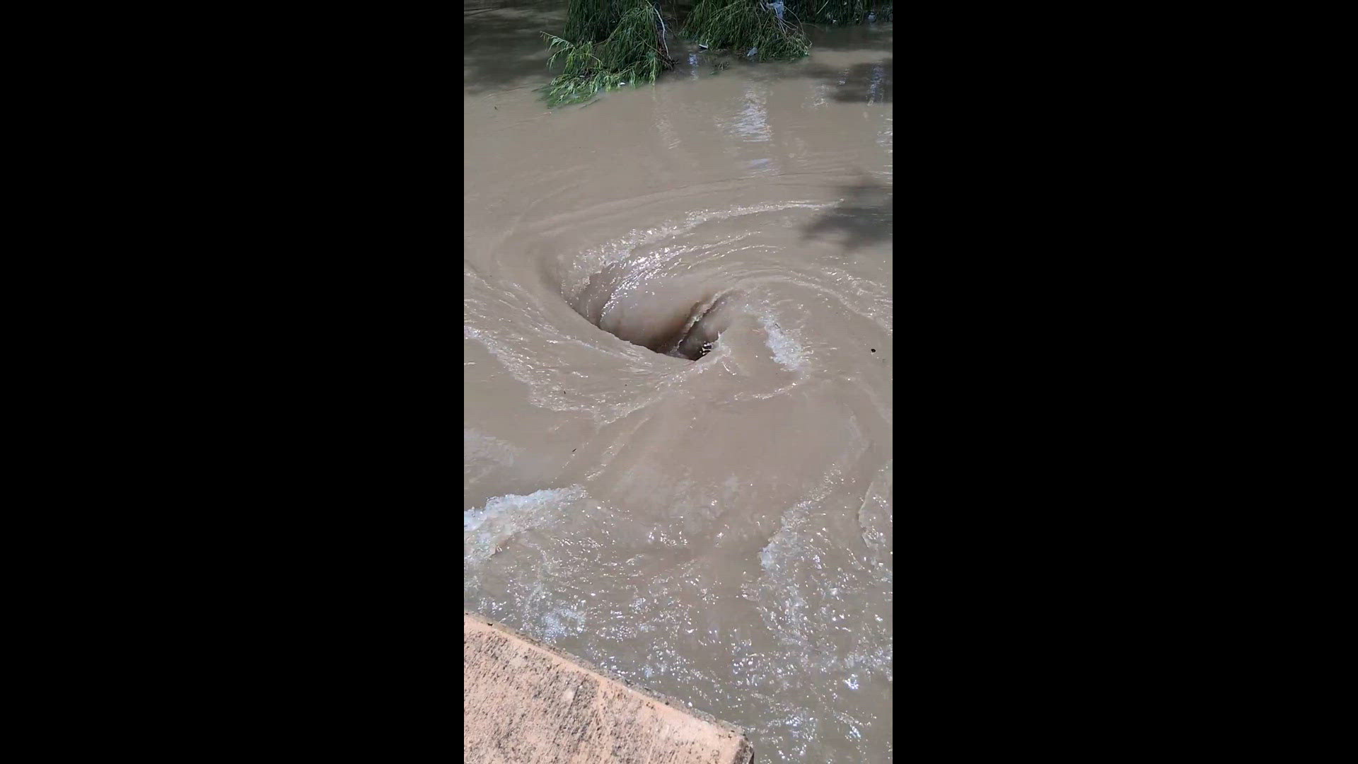San Antonio River at Espada Dam after severe weather | kens5.com