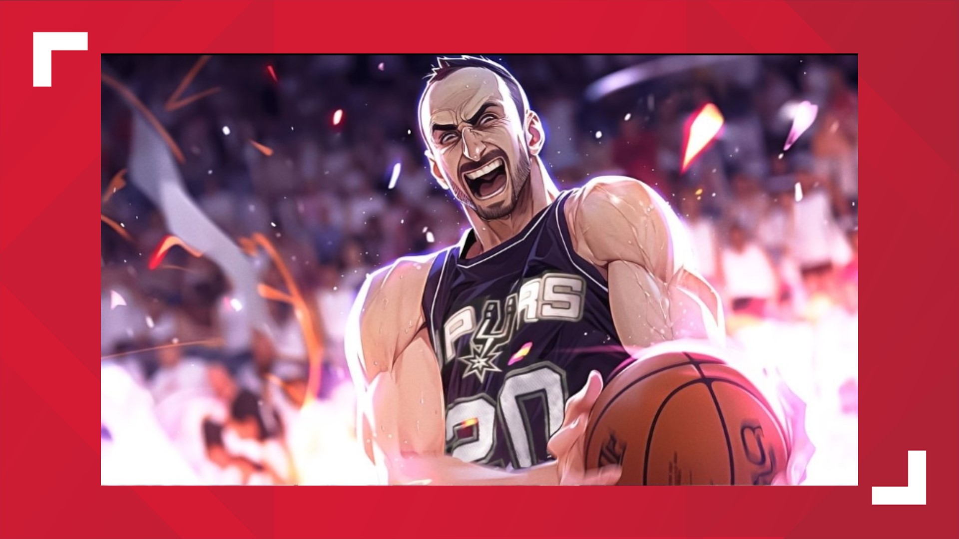 LOOK: Fan creates incredible anime-inspired Spurs digital | kens5.com