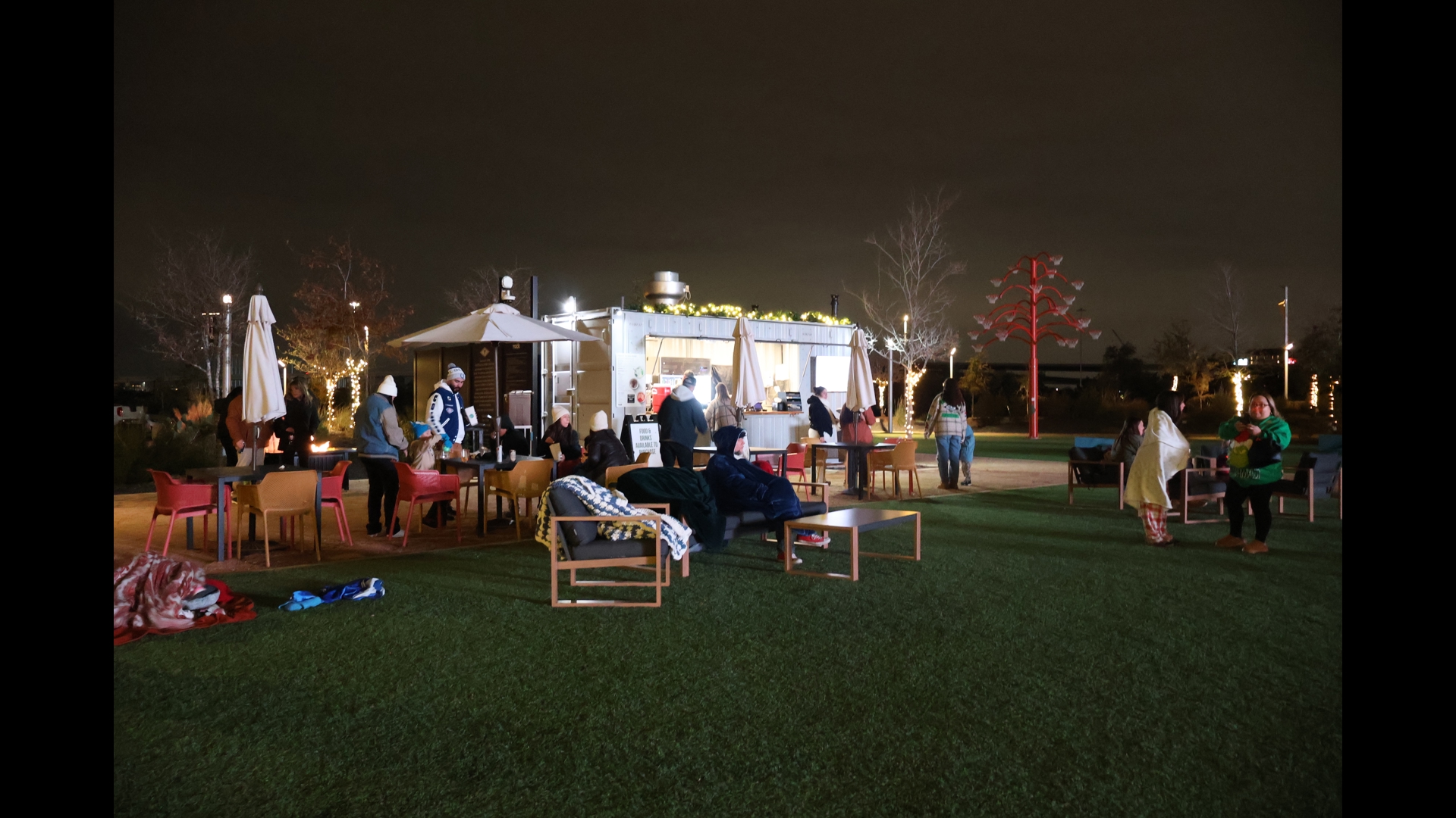Winterfest opens at Frost Plaza in San Antonio | kens5.com