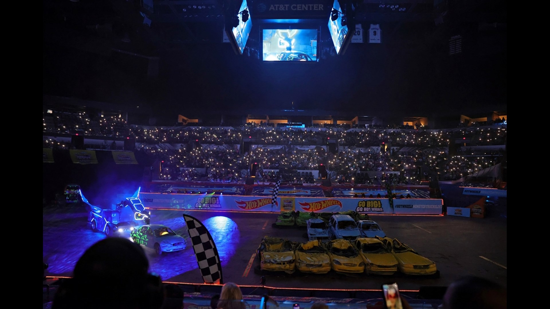 Hot Wheels Monster Trucks are in town glowing this weekend | kens5.com