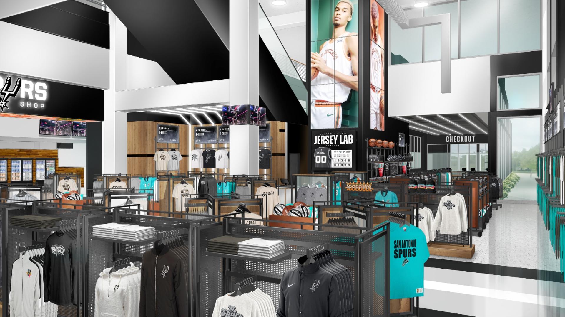 New Spurs Fan Shop coming soon to San Antonio | kens5.com