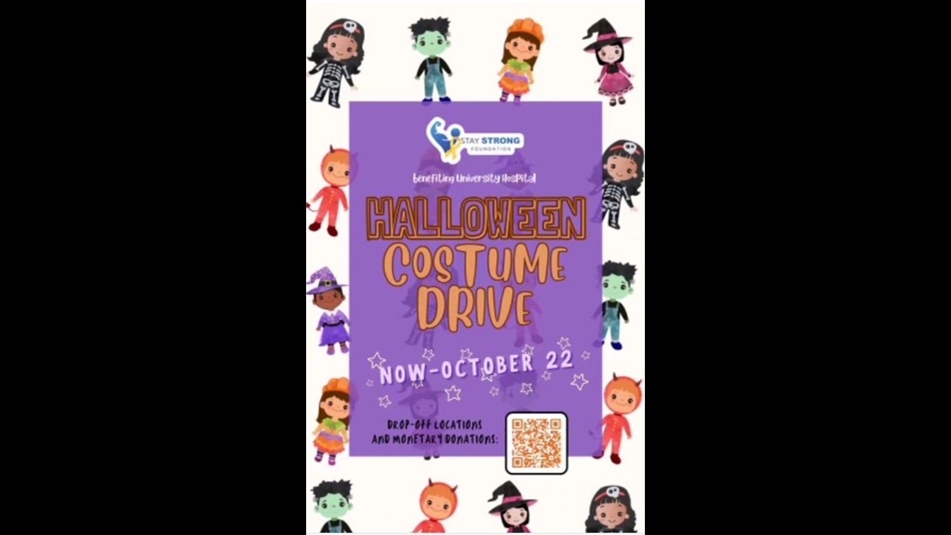 Halloween costumes collected by non-profit for sick kids | kens5.com