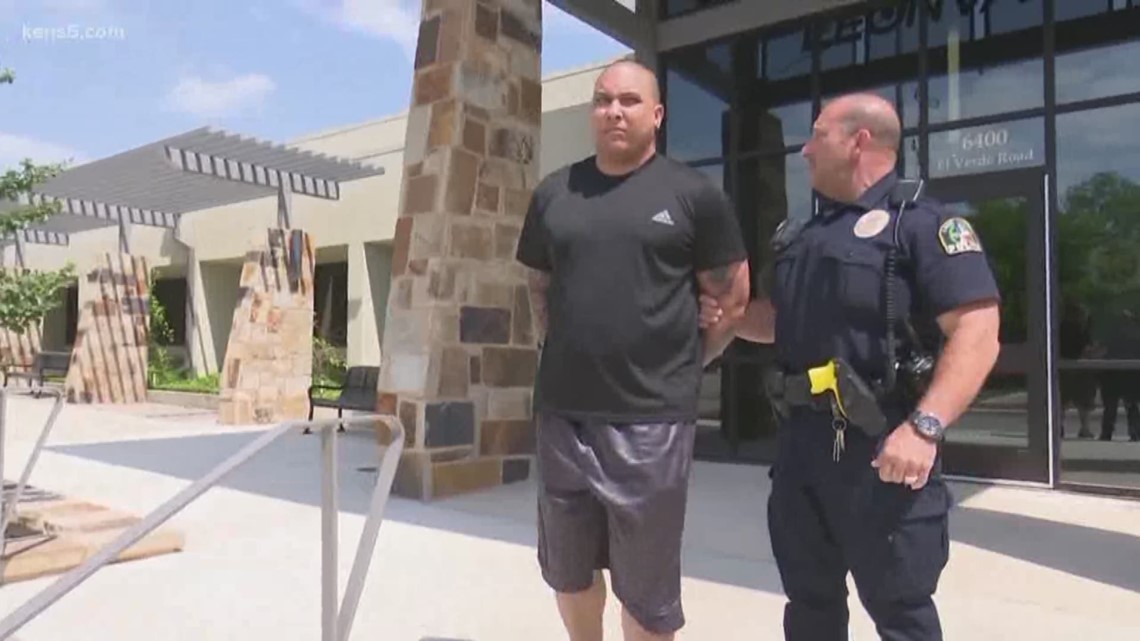 Kerr County officer arrested, accused of beating his wife | kens5.com