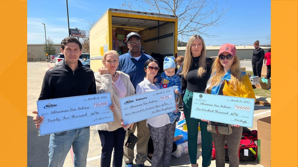 Ukrainian San Antonio raises over $300k, gives update on donation ...