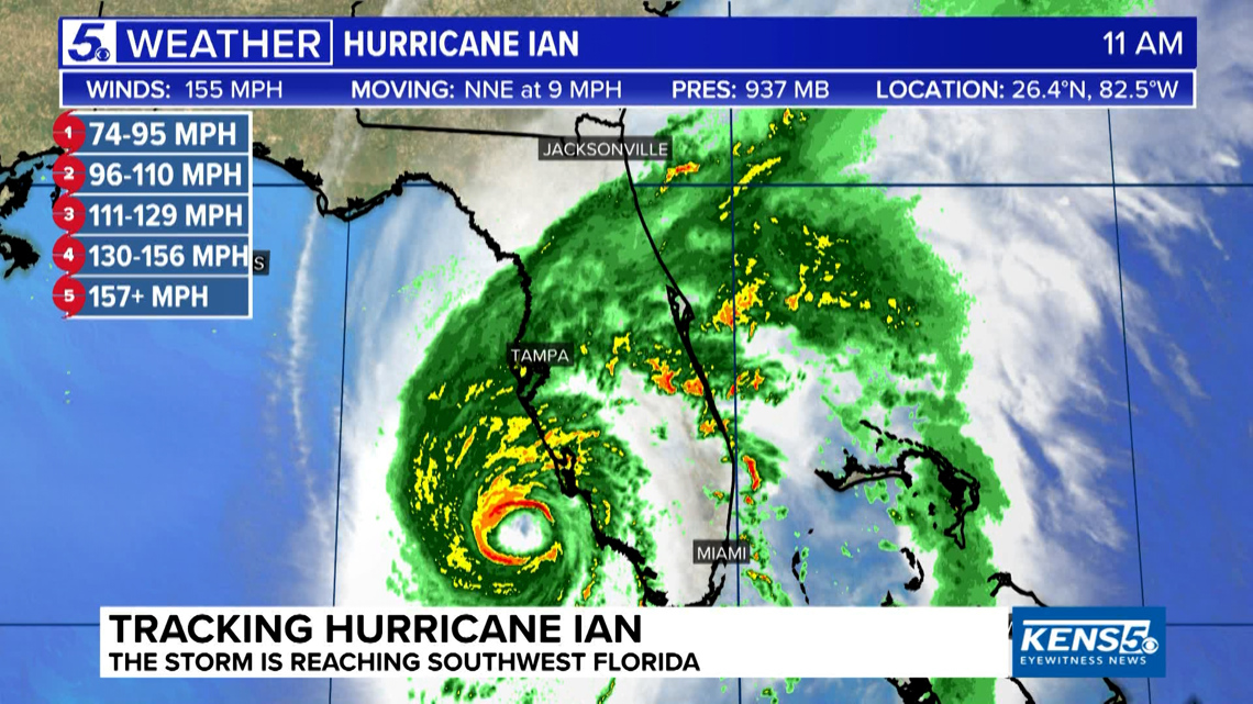 Tracking the storm: Hurricane Ian strengthening, bringing significant ...