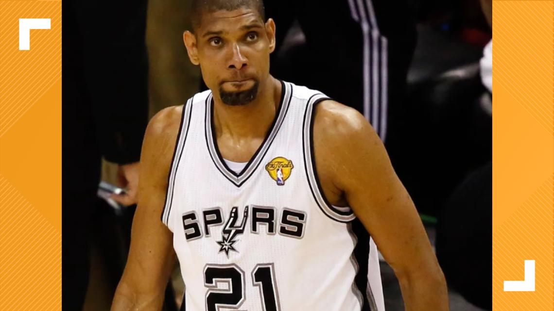 Spurs' Tim Duncan's 2013 NBA Finals game-worn jersey sells for | kens5.com