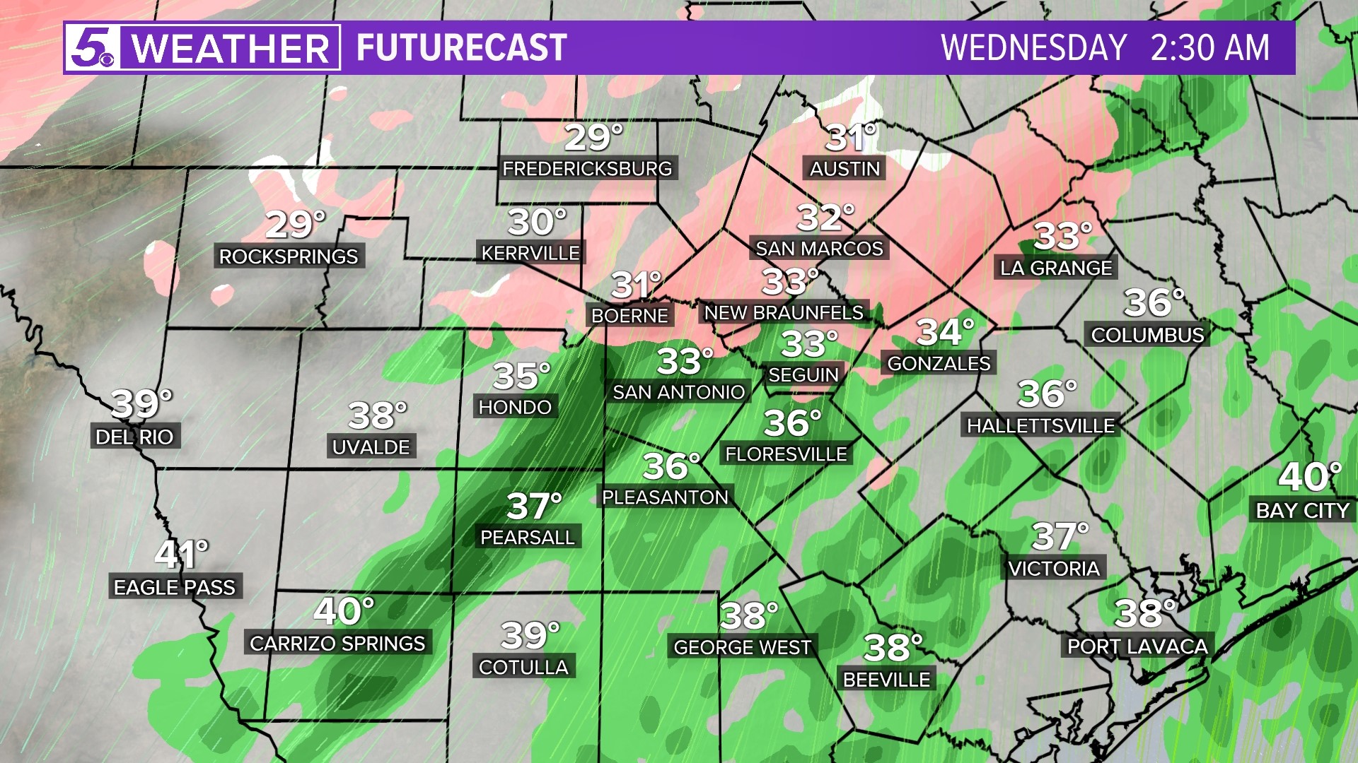 Next 24 hours: Ice and rain will continue to impact Bexar County ...