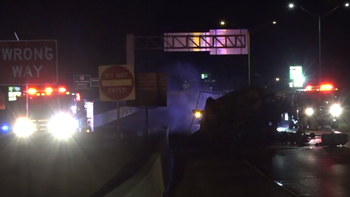 Loop 1604 shut down while police investigate crash involving critical ...