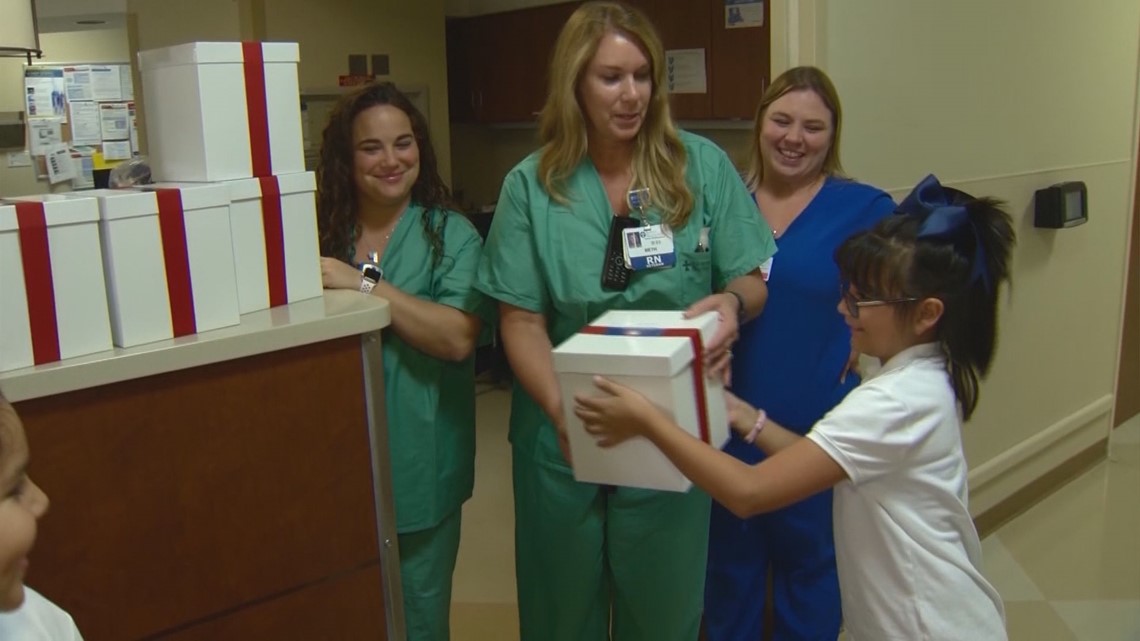A helping hand: San Antonio Girl Scouts troop donates comfort box ...