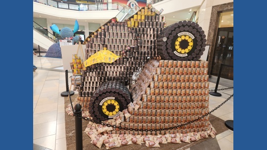 North Star Mall hosts 18th CANstruction contest | kens5.com