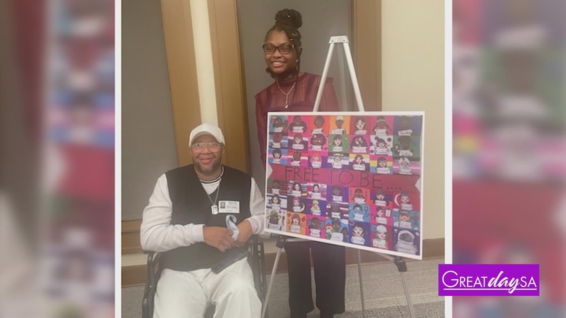 Young artist wins city wide contest for MLK inspired art | Great Day SA ...