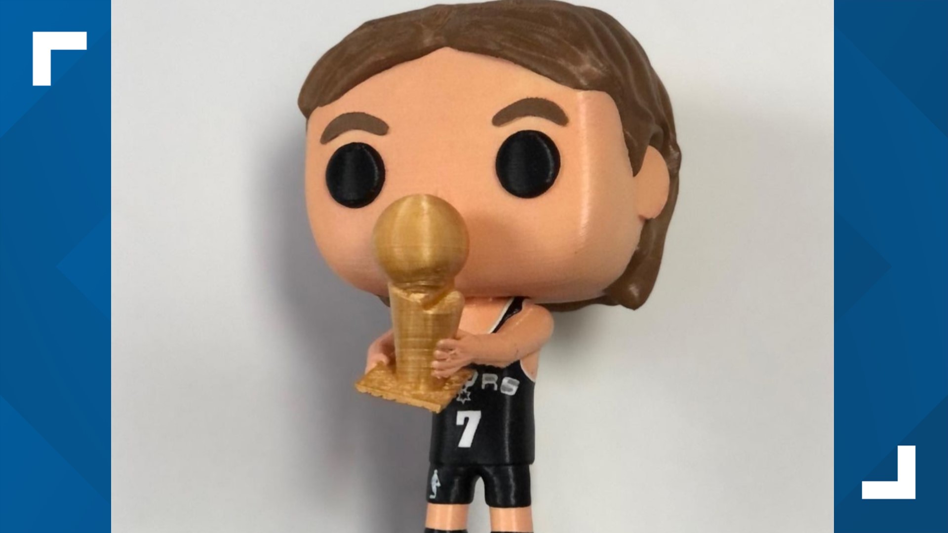 Check out this custom Spurs Manu Ginobili Funko POP | kens5.com