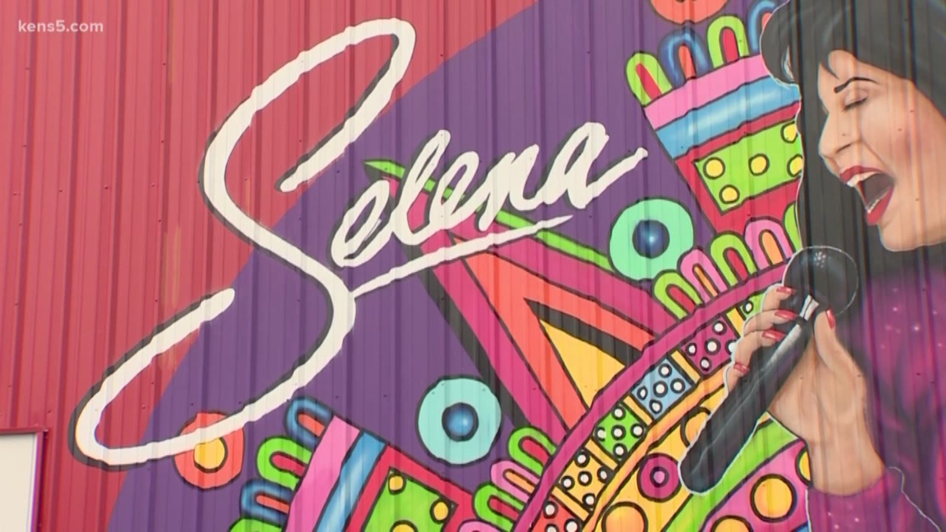 Behind the scenes with new Selena muralist | kens5.com