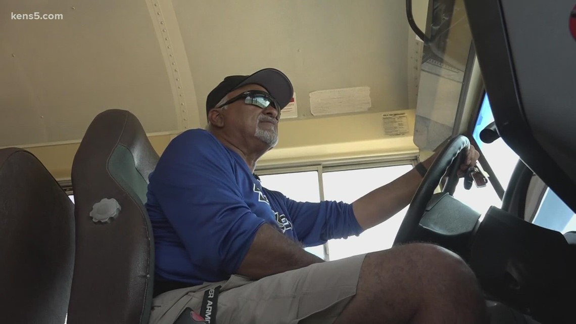 NEISD Softball Coach steps up to help with districts bus driver ...