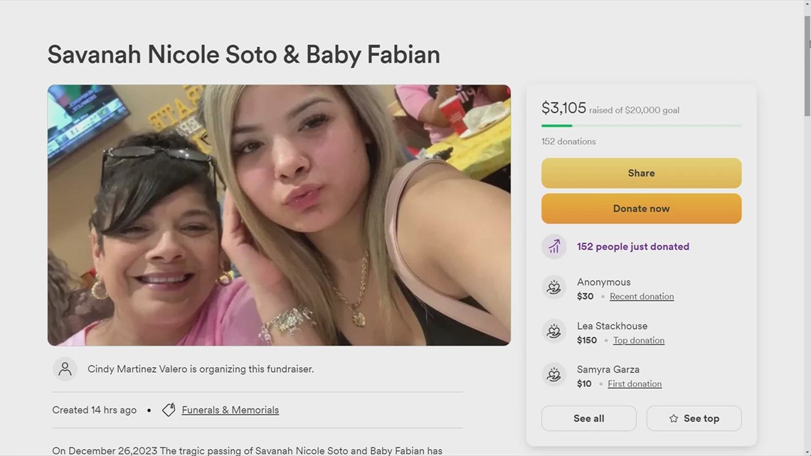 Family creates Gofundme to raise money for funeral costs | kens5.com