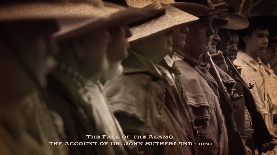 Ceremony at the Alamo to celebrate the "Immortal 32" | kens5.com