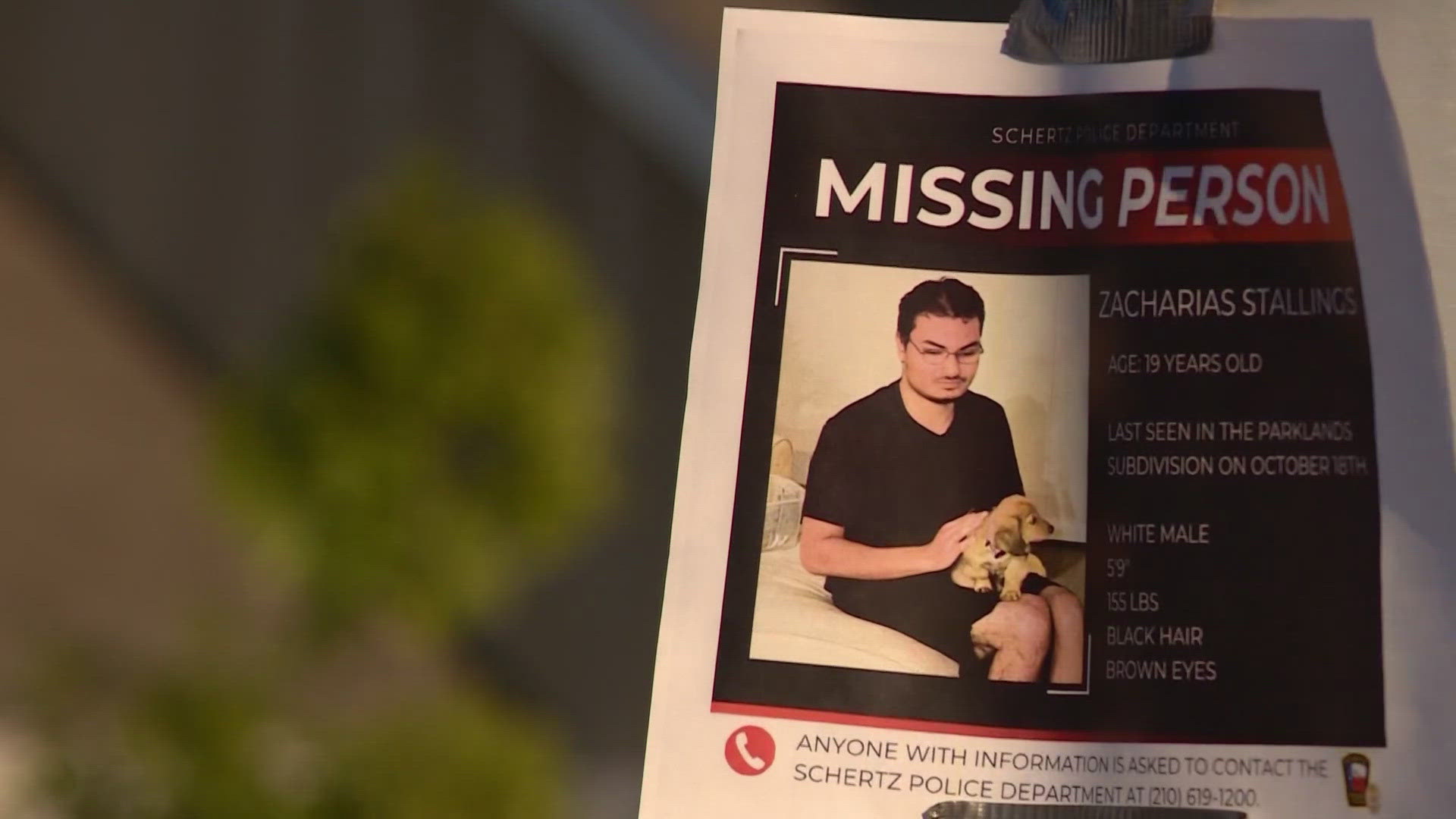 Schertz family searching for missing son Zacharias Stallings | kens5.com