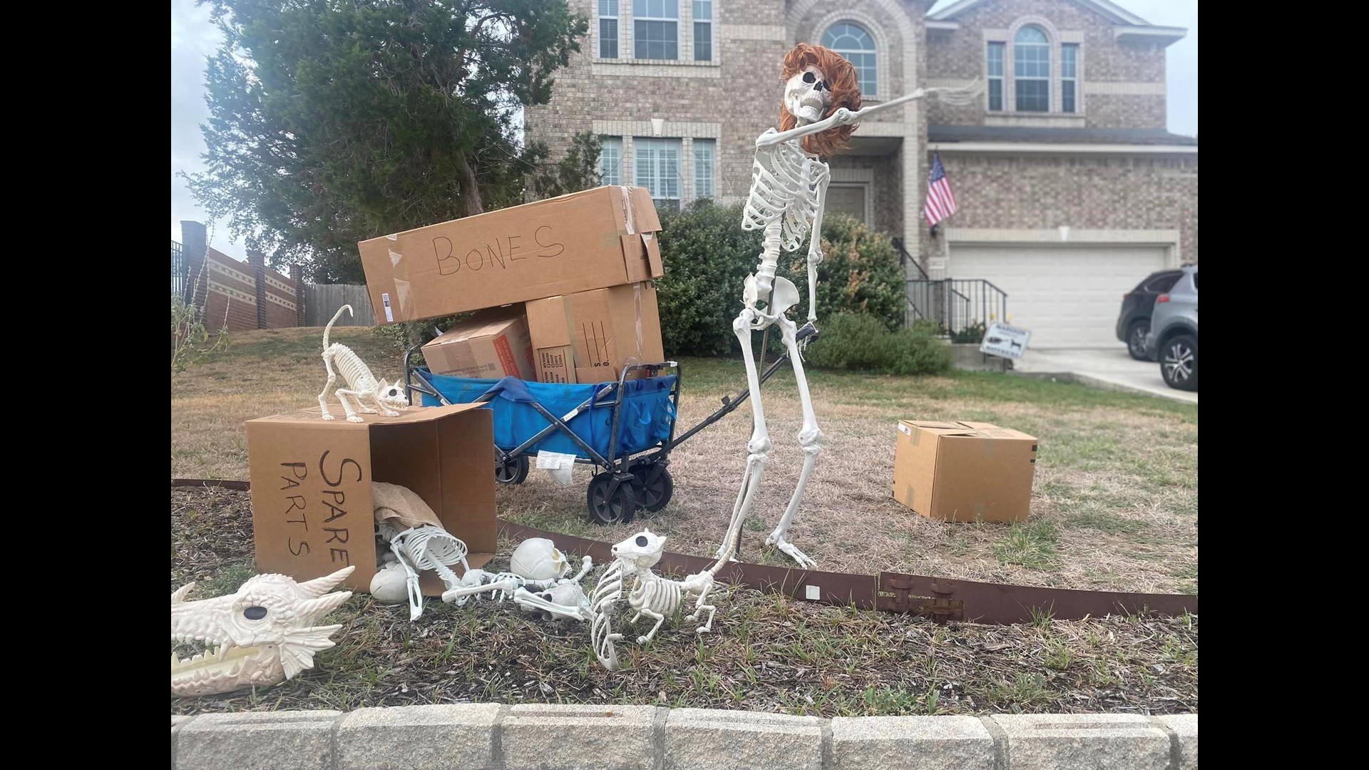 Skeleton House in San Antonio | kens5.com