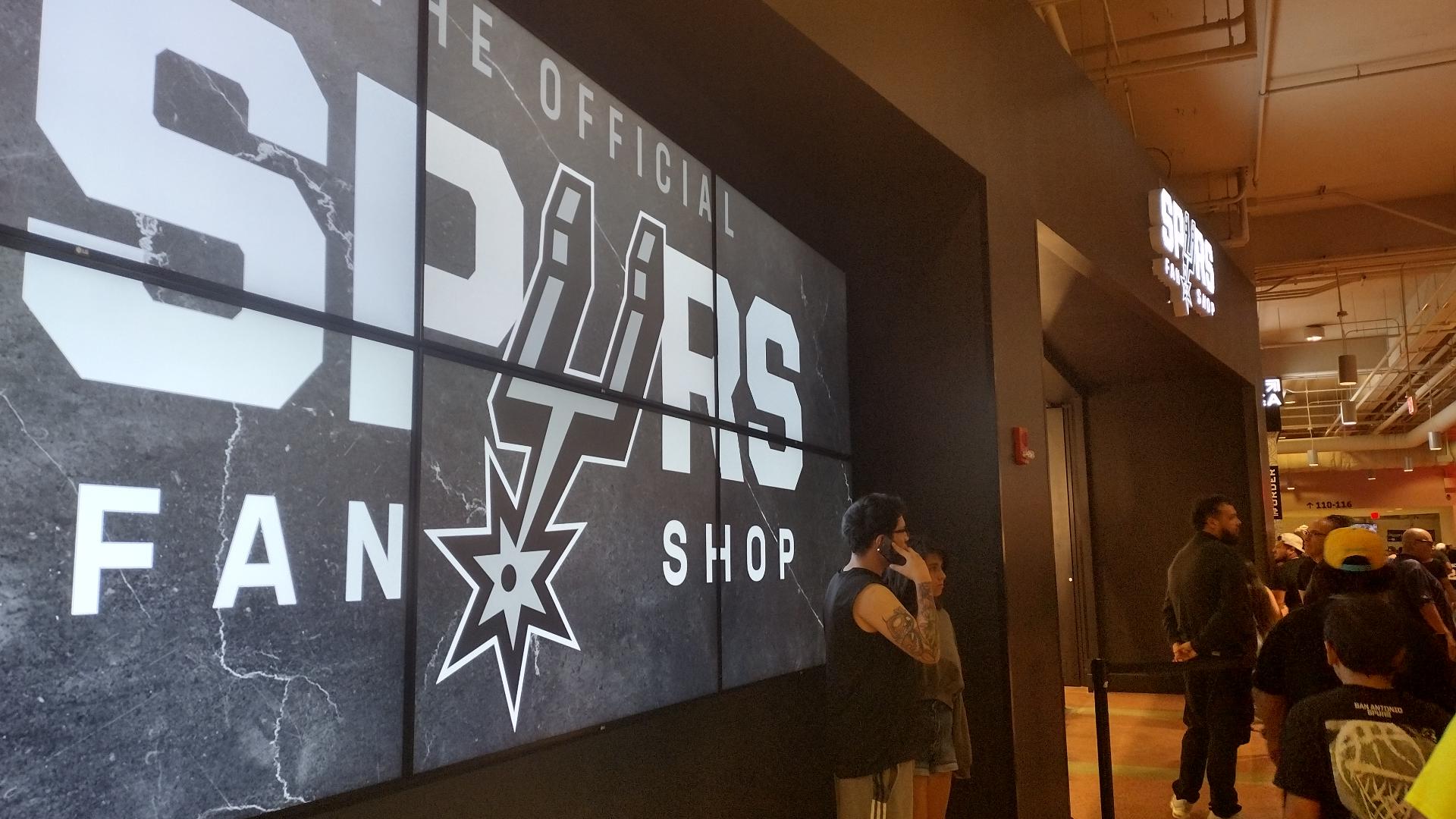 Renovated Spurs Fan Shop gives San Antonio fans room to shop | kens5.com