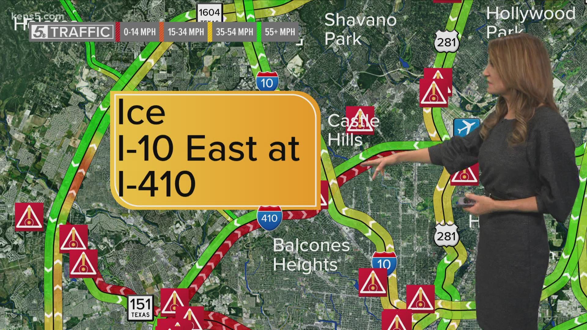 Some ice still on the roads Thursday morning as freezing temperatures ...