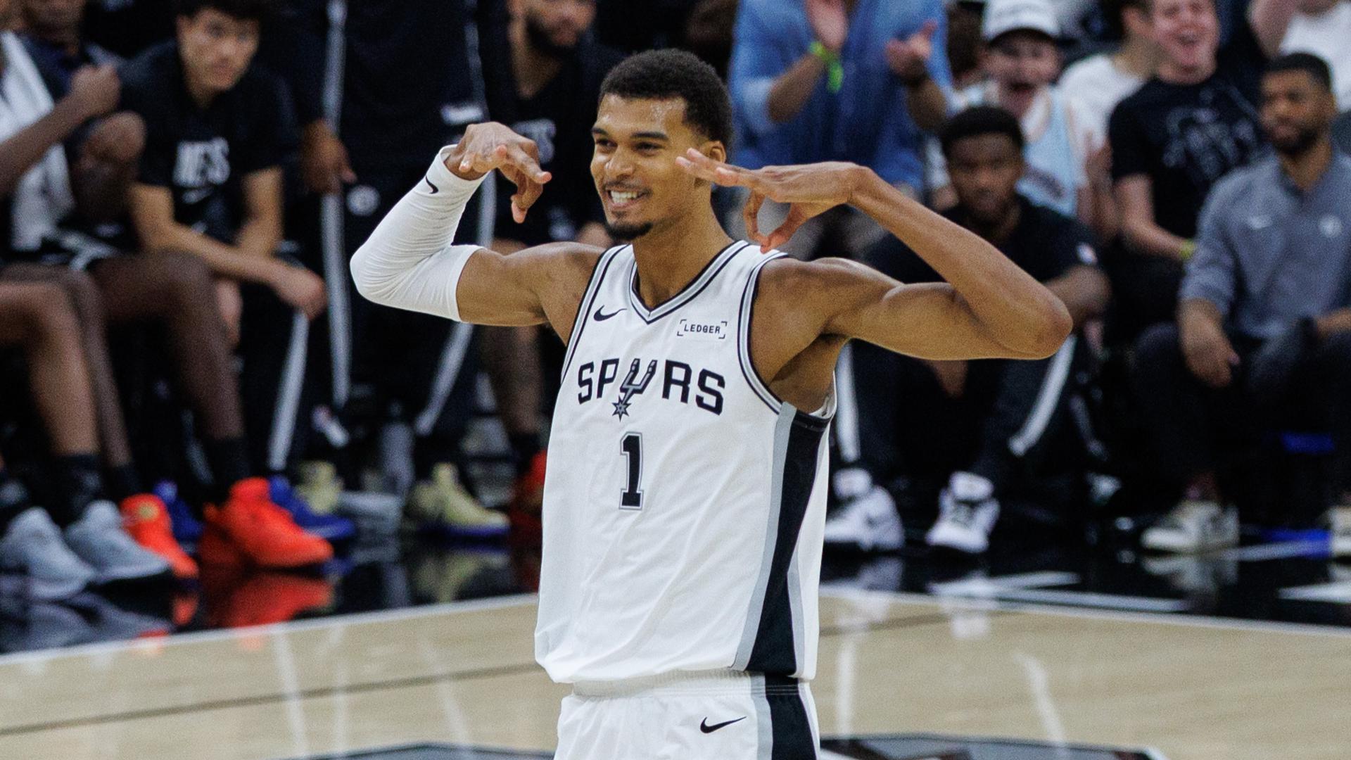 Spurs' Victor Wembanyama just made NBA history — again | kens5.com